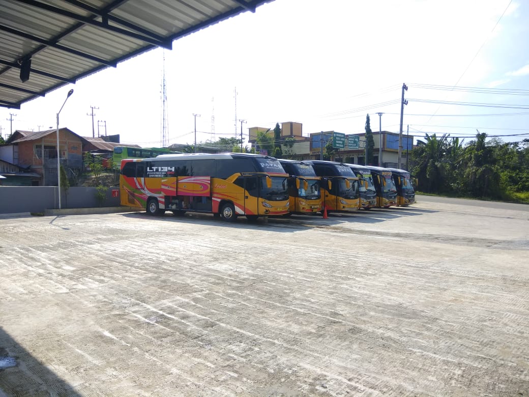 Sejak Berstatus KLB, Terminal Bus Patas di Bontang Sepi Pengunjung