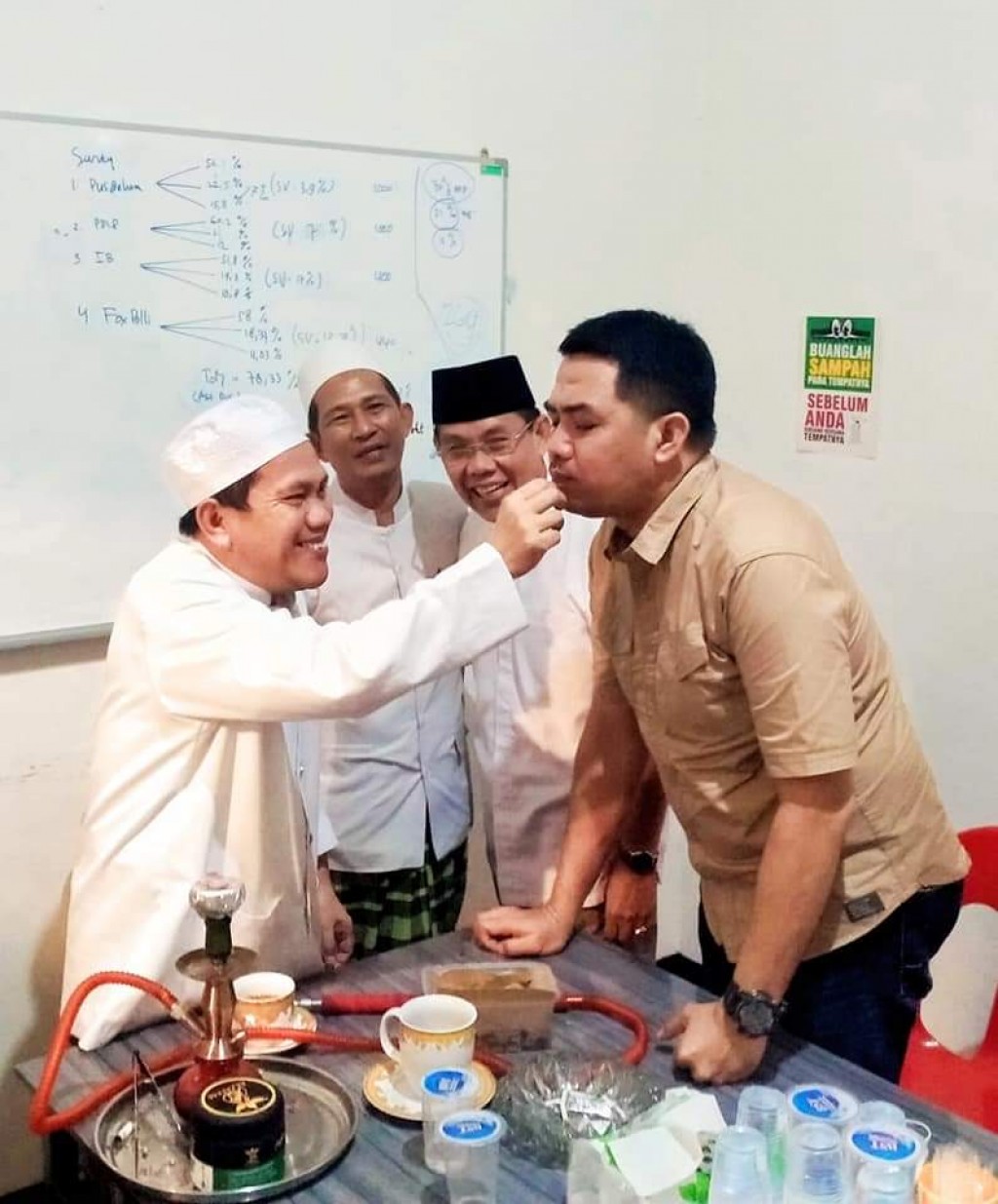 Berkunjung di Kediaman Paslon Urut 2, Guru Udin Dukung Penuh Kemenangan ...